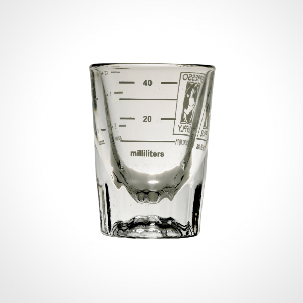 ES LOGO 2 oz SHOT GLASS - imbarista